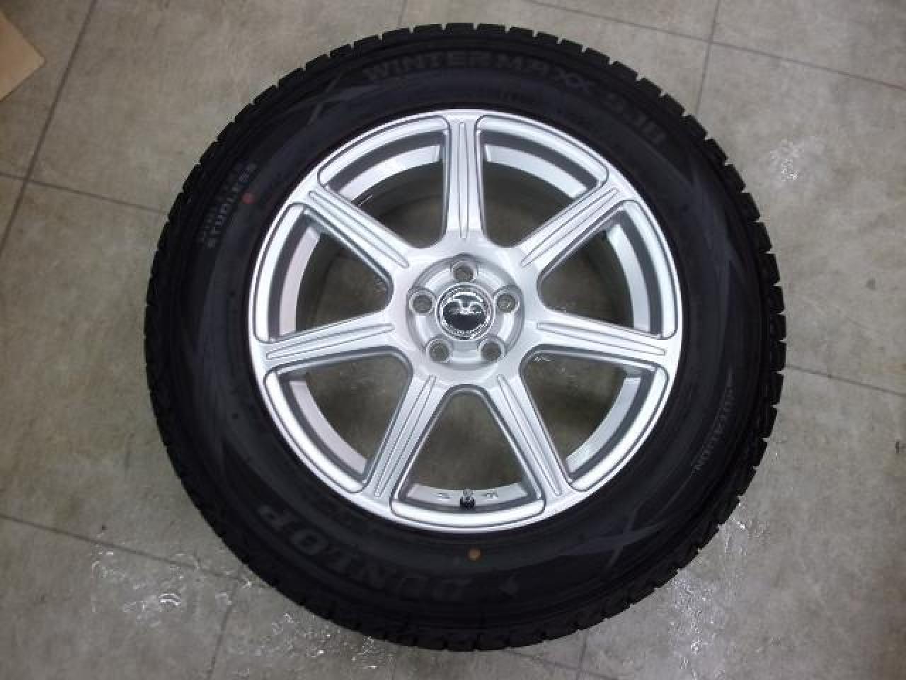 BRIDGESTONE TOPRUN R7 + DUNLOP WINTERMAXX SJ8 | カー用品 スタッドレスタイヤホイールセット 17インチスタッドレスタイヤホイールセットの通販 ...