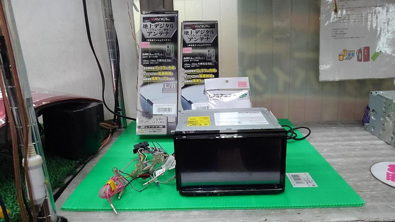 KENWOOD MDV-L504 + GPSアンテナ シンミドリコネクター + ヤック WL-4 WAVE LIMITED PRO フィルムアンテナ VR-1 | 中古品 | アップガレージ ...