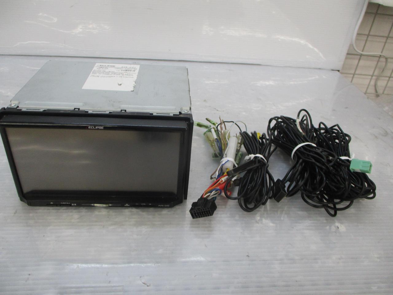 ECLIPSE AVN-G02 2DINAV一体メモリーナビ/7型/2012年モデル/7インチ/8GB 4×4フルセグ/CD/DVD再生 | カー用品 カーナビ(地デジ） AV一体メモリーナビ ...