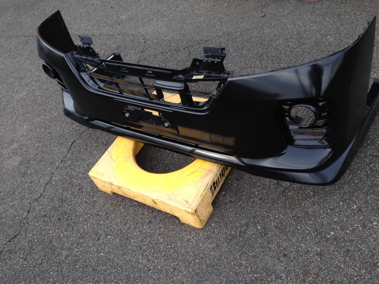 ニッサン フロントスポイラー NV350キャラバン E26後期にて使用 | カー用品 ボディパーツ フロントエアロを通販で購入する | 中古 ...