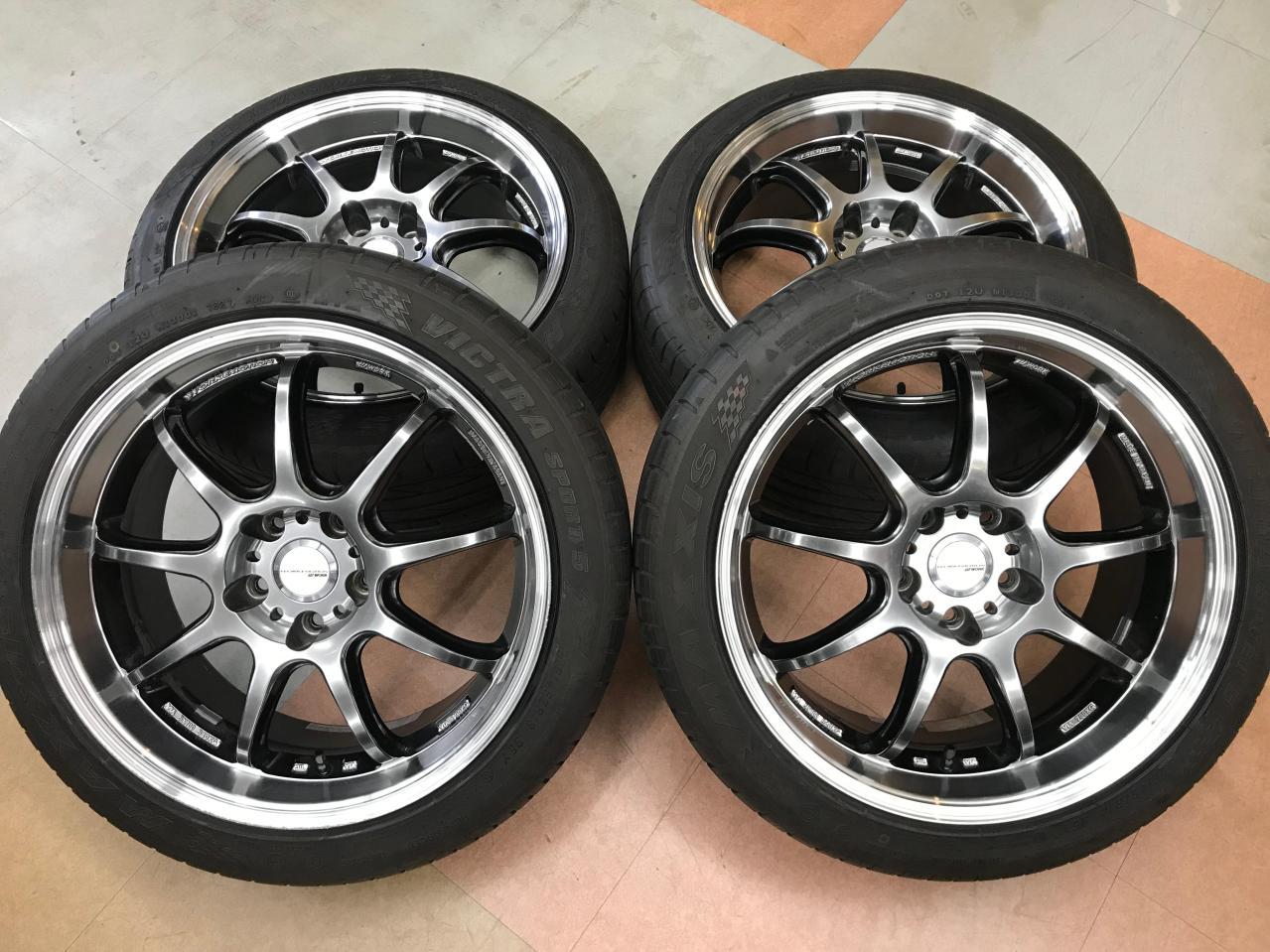 WORK(ワーク) EMOTION(エモーション) D9R + MAXXIS(マキシス) VICTRA SPORT5 | カー用品 タイヤ ...