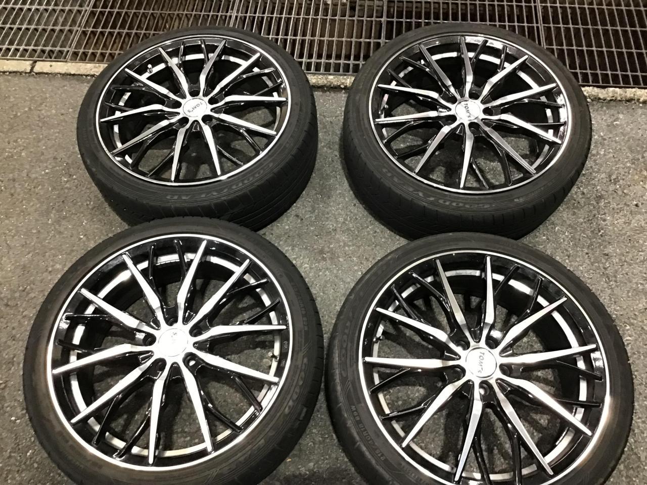 4☆値下げしました!! TOM’S(トムス) TH01 + GOODYEAR(グッドイヤー) EAGLE LS EXE | カー用品 タイヤ ...