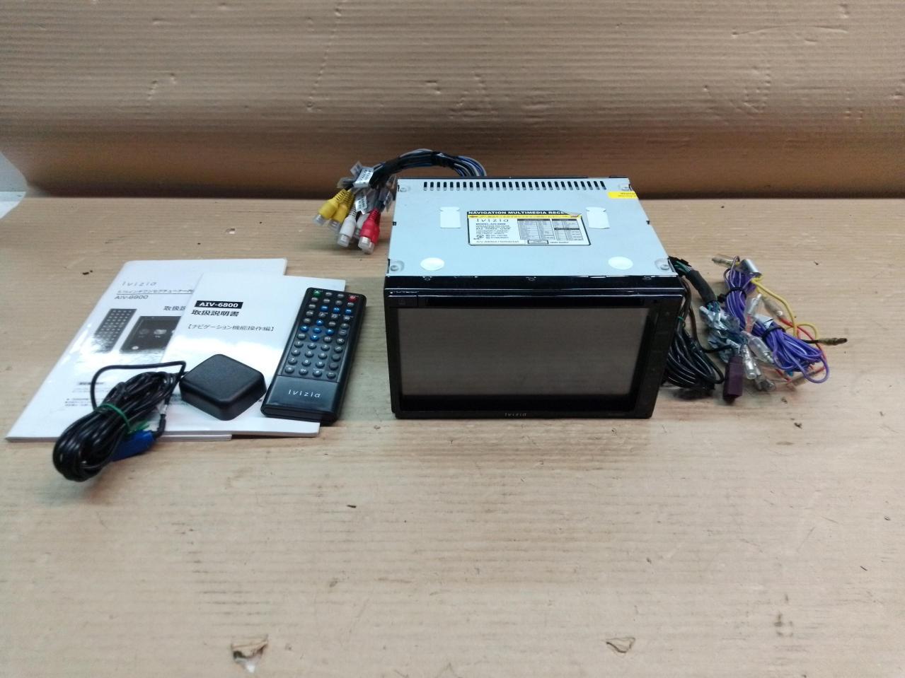 Ivizia AIV-6800 6.75インチ ワンセグ/DVD/CD メモリーナビ | カー用品 カーナビ(地デジ） AV一体メモリーナビ（地デジ）を通販で購入する | 中古カー＆バイク用品 ...