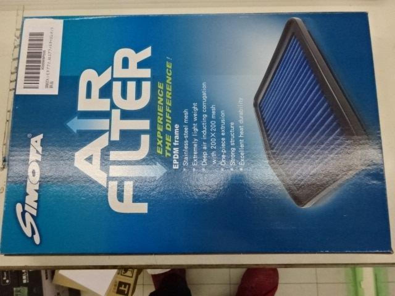 SIMOTA AIR FILTER | カー用品 メンテナンス その他メンテナンスを通販で購入する | 中古カー＆バイク用品の販売ならアップガレージ