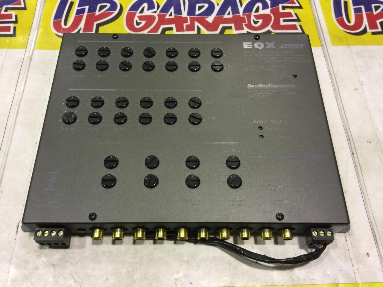 AUDIO CONTROL(オーディオコントロール) EQX seriesⅡ | 中古品 | アップガレージ 群馬館林店 | カー用品 アンプ ...