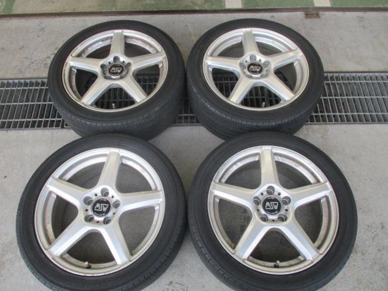 OZ(オーゼット) MSW(エムエスダブリュ) SF82 ※画像に写っているタイヤは付属しません | カー用品 アルミホイール 17インチ ...