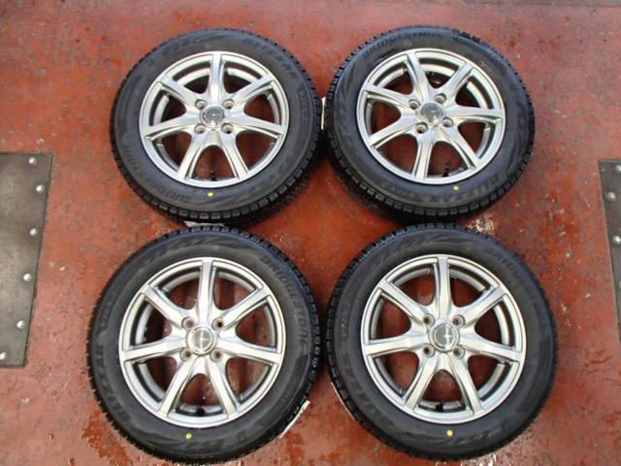 YOKOHAMA(ヨコハマ) STANDARD WHEEL(スタンダードホイールシリーズ) MiLLOUS + BRIDGESTONE(ブリヂストン) BLIZZAK VRX2 | 中古品 ...