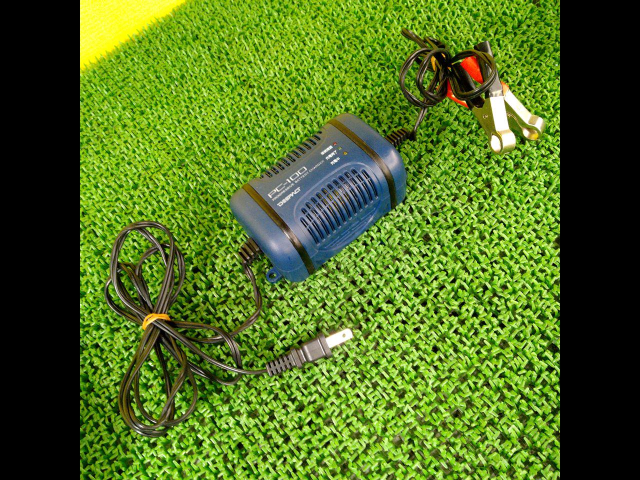 DEEPACT PC-100 バッテリーチャージャー | 中古品 | アップガレージ 千葉中央店 | カー用品 アクセサリーを通販で購入する | 中古カー＆バイク用品の販売ならアップガレージ