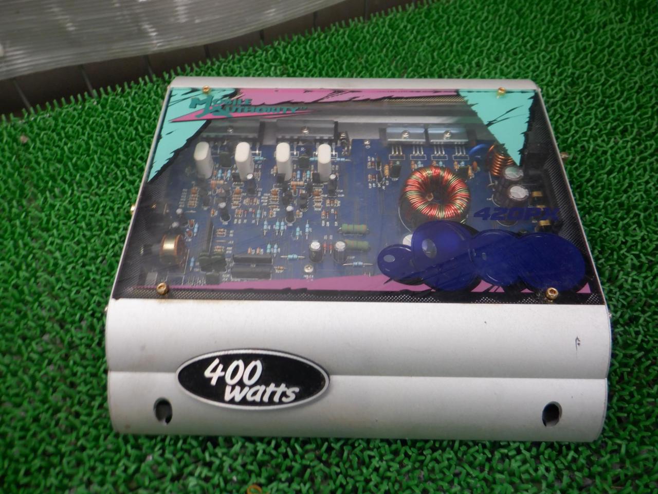 MOBILE AUTHORITY 420PX 2chパワーアンプ | 中古品 | アップガレージ 千葉八千代店 | カー用品 アンプを通販で購入する | 中古カー＆バイク用品の販売ならアップガレージ