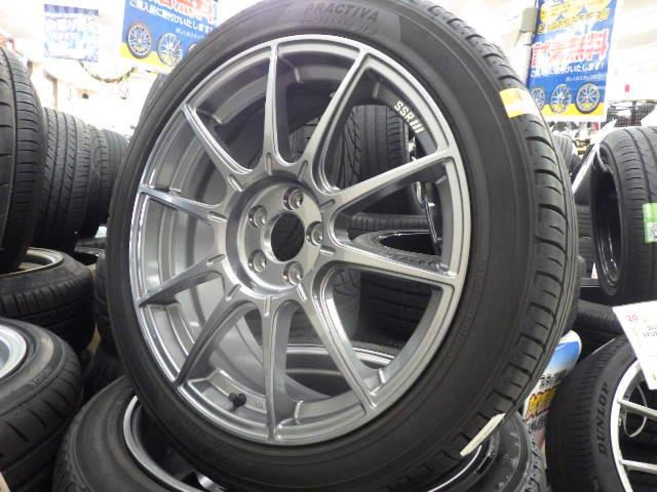 SSR GTX01 + Yellowhat PRACTIVA BP01(YOKOHAMA製) 【値下げしました】 | 中古品 | アップガレージ 横浜戸塚店 | カー用品 タイヤホイールセット ...