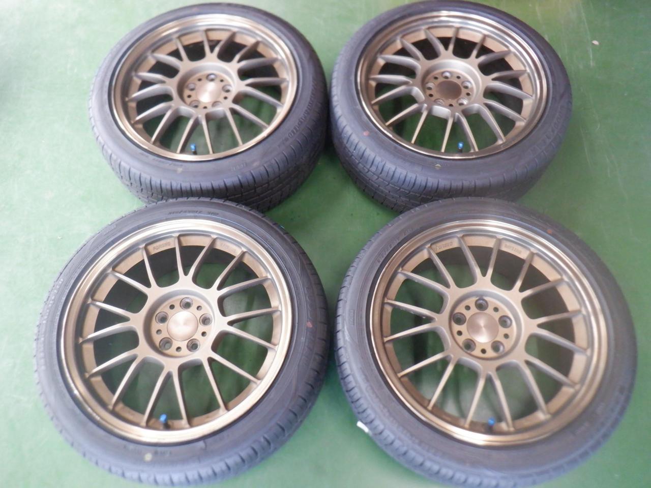 RAYS VOLK RACING SE37 K + GOODYEAR Efficient Grip Eco EG01 ♪値下げしました♪ ...