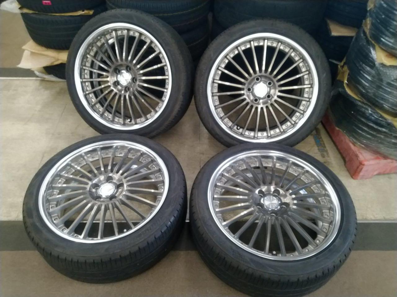 WORK LANVEC Lanvec LF1+BRIDGESTONE REGNO GRVⅡ | カー用品 タイヤホイールセット 20インチ ...