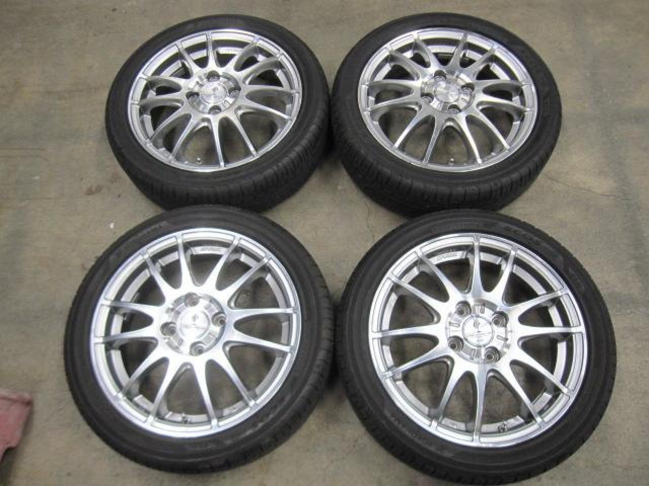 WORK PROMISING STYLE ST + YOKOHAMA ECOS ES31 | カー用品 タイヤホイールセット 15インチタイヤ ...