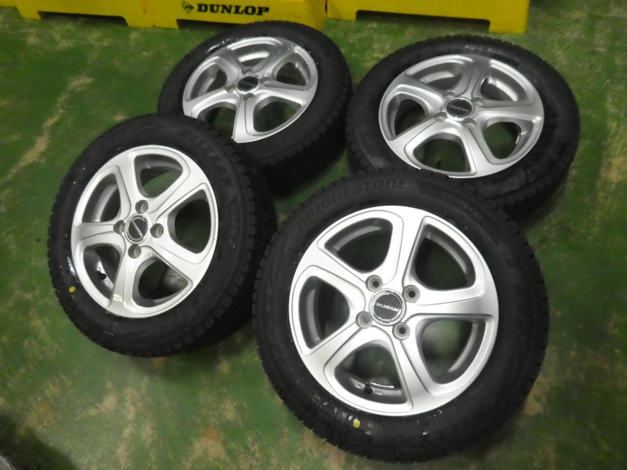 BRIDGESTONE BALMINUM ZR5 + BRIDGESTONE BLIZZAK VRX2 (V10004) | 中古品 ...