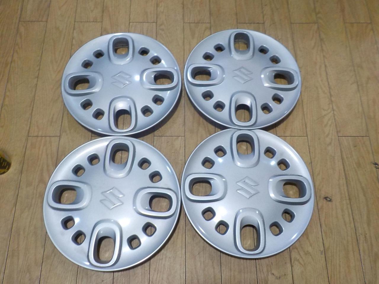 スズキ純正(SUZUKI) スペーシア MK53純正ホイールキャップ 14インチ 4枚セット | カー用品 タイヤホイール関連 ホイールキャップの通販 | アップガレージ 中古カー＆バイク用品 ...