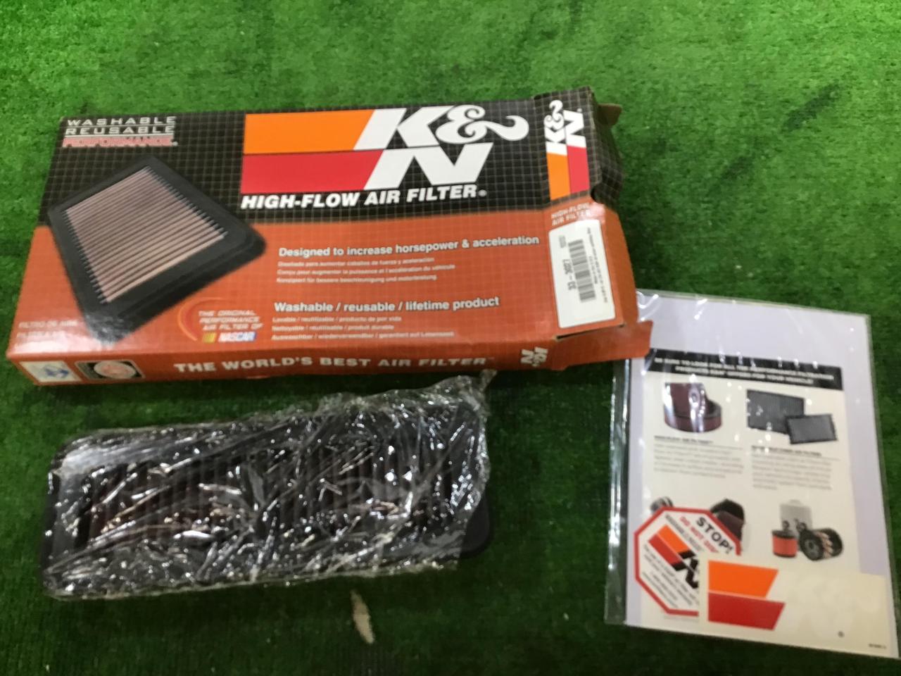 K&N(ケイアンドエヌ) [33-3027] ノート(E12) AIR FILTER 1セット | カー用品 吸気・排気系 エアクリーナーを ...