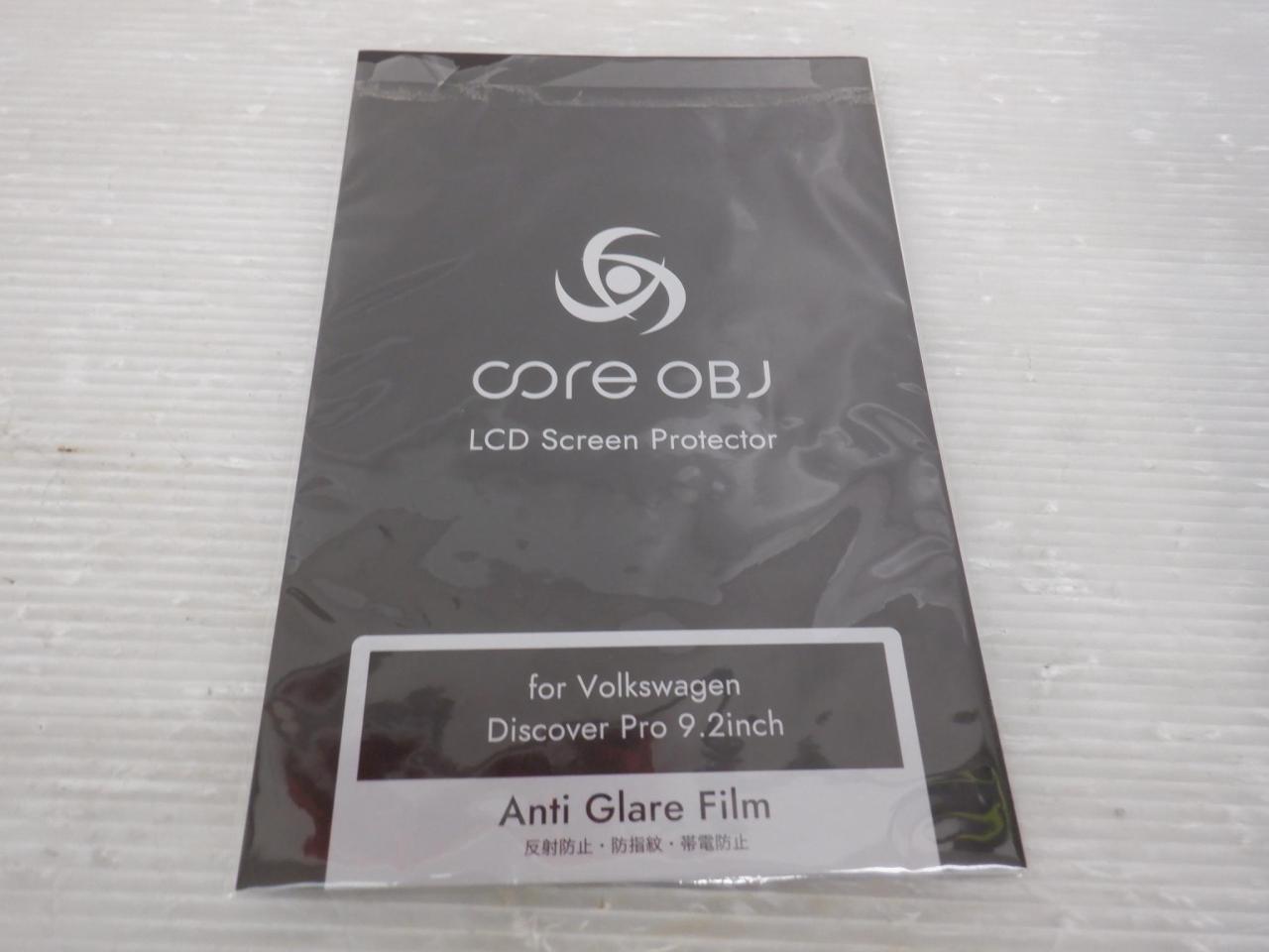 ☆値下げしました!CodeTech CoreOBJ LCDスクリーンプロテクター アンチグレア液晶保護フィルム CO-VSP-001 フォルクスワーゲン DiscoverPro(9.2インチ ...