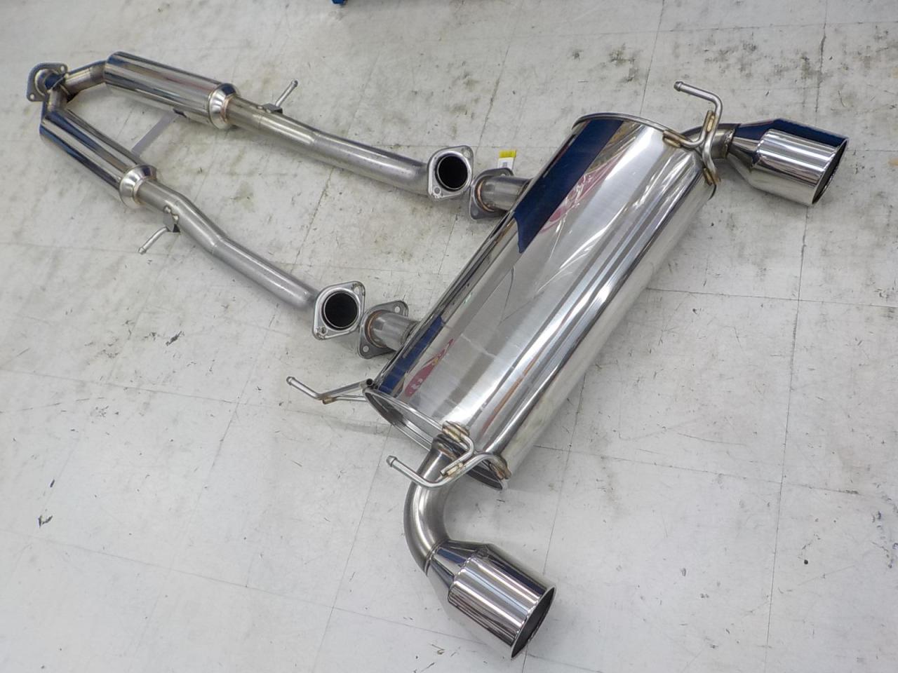NISMO(ニスモ) Weldina Stainless Muffler 【B0100-1ET25】 フェアレディZ Z34 VQ37-VHR ...