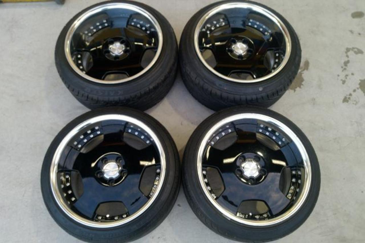 WORK LANVEC Lanvec LD1 + NANKANG NS-2 + KENDA KR20☆セダン系カスタムサイズ♪☆ | カー用品 タイヤホイールセット 18インチタイヤホイール ...