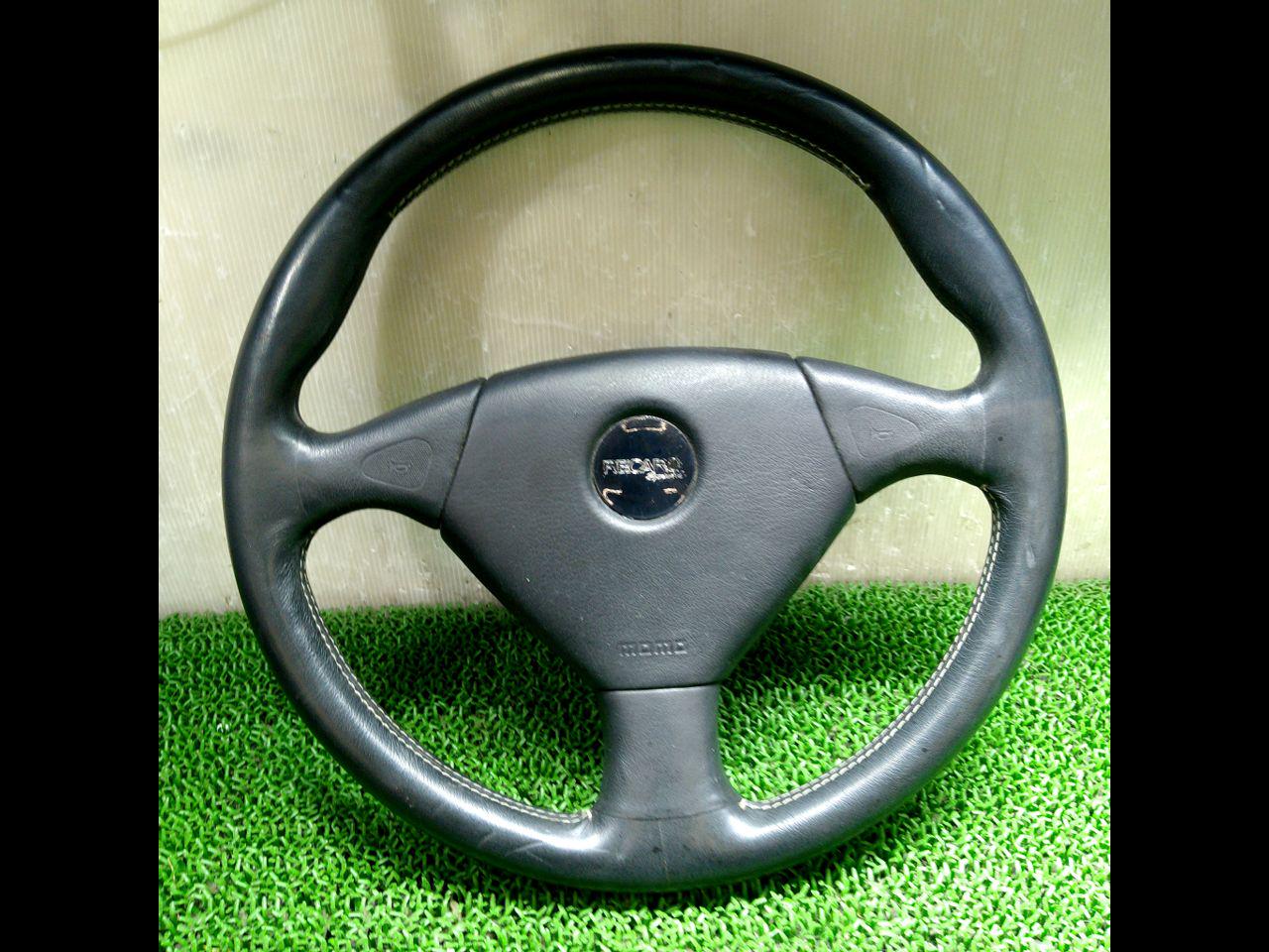 MOMO RECARO Special レザーステアリング ☆当時物☆ | カー用品 インテリア ステアリングを通販で購入する | 中古カー ...