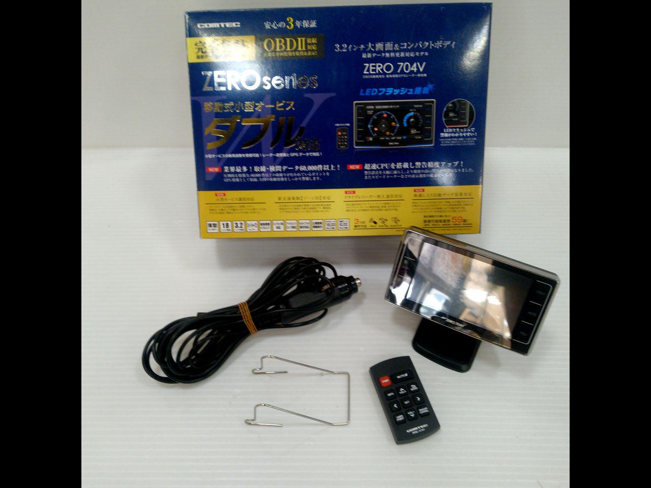 comtec ZERO704V | カー用品 電装系 レーダー探知機の通販 | アップガレージ 中古カー＆バイク用品の買取・販売専門店