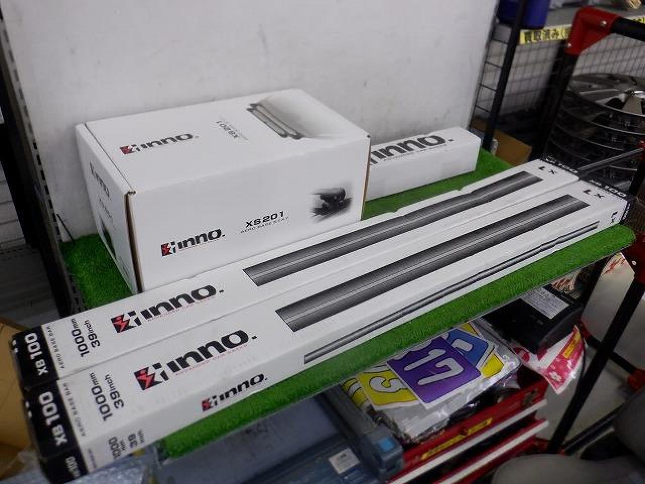 INNO エアロキャリアベース XS201 + XB100(2本) + K770 | 新古品 | アップガレージ 京都八幡店 | カー用品 キャリアを通販で購入する | 中古カー＆バイク用品の ...