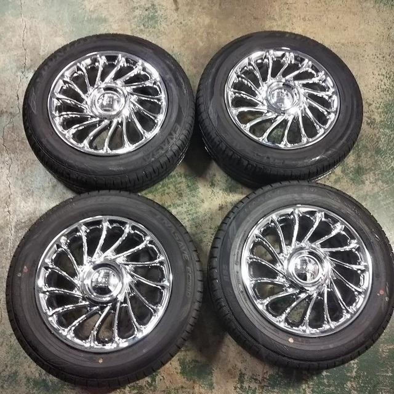 トヨタ純正(TOYOTA) NCP型 bB 煌 純正アルミホイール + DUNLOP ENASAVE EC300/EC204 185/65R15 2019/2021年モデル | 中古品 ...