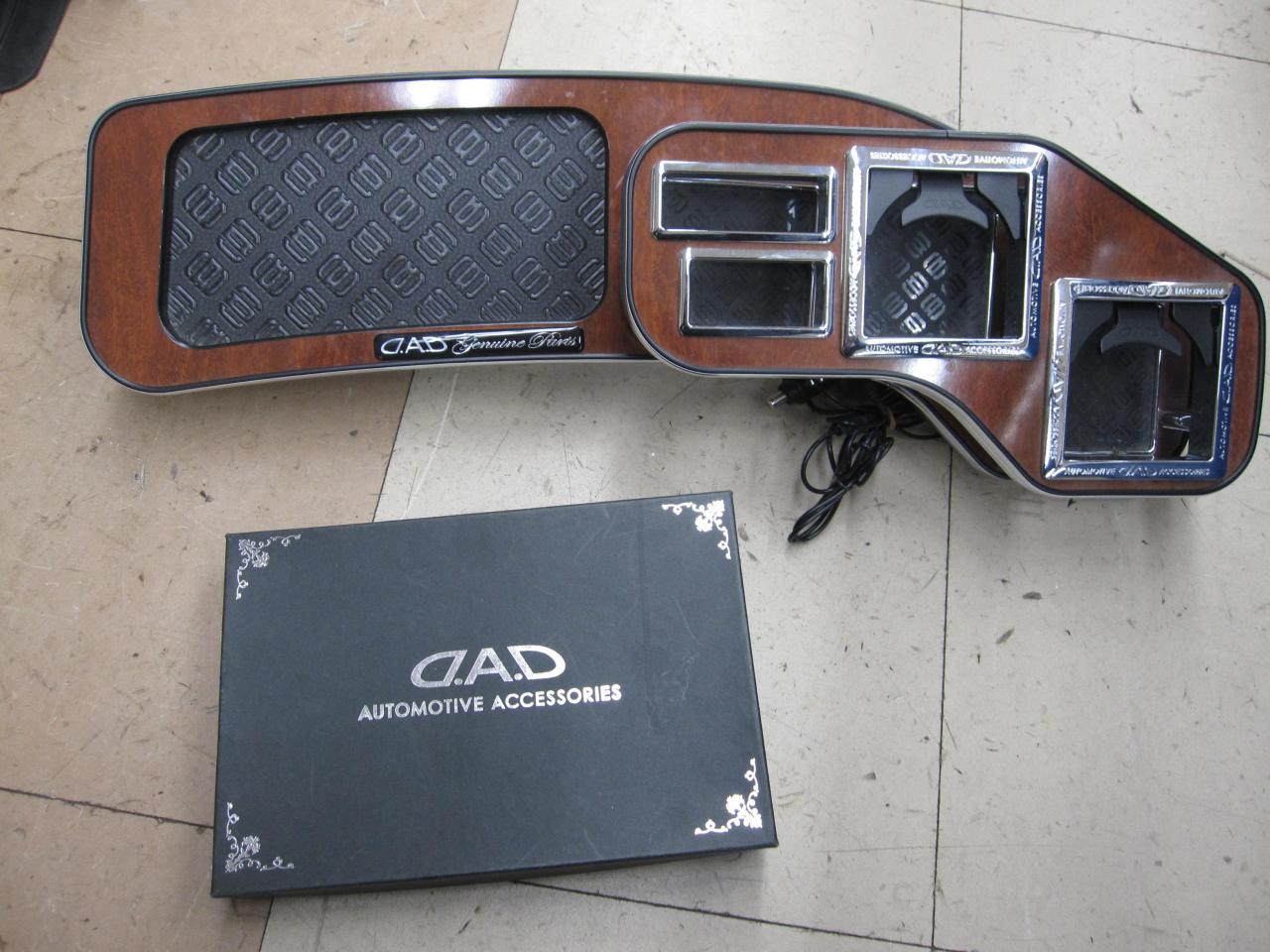 GARSON(ギャルソン) DAD ラグジュアリーフロントテーブル+3way Table Ring クローム クリスタル 2P付 | カー用品 ...