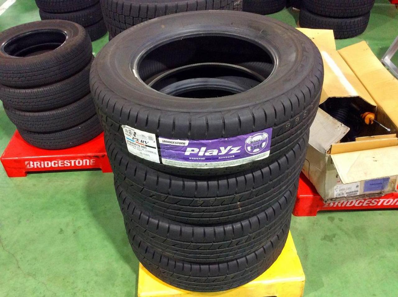 BRIDGESTONE(ブリヂストン) Playz PX-RV 215/65R16 2019年製 未使用 タイヤのみ4本セット | カー用品 タイヤ 16インチタイヤを通販で購入する | 中古 ...