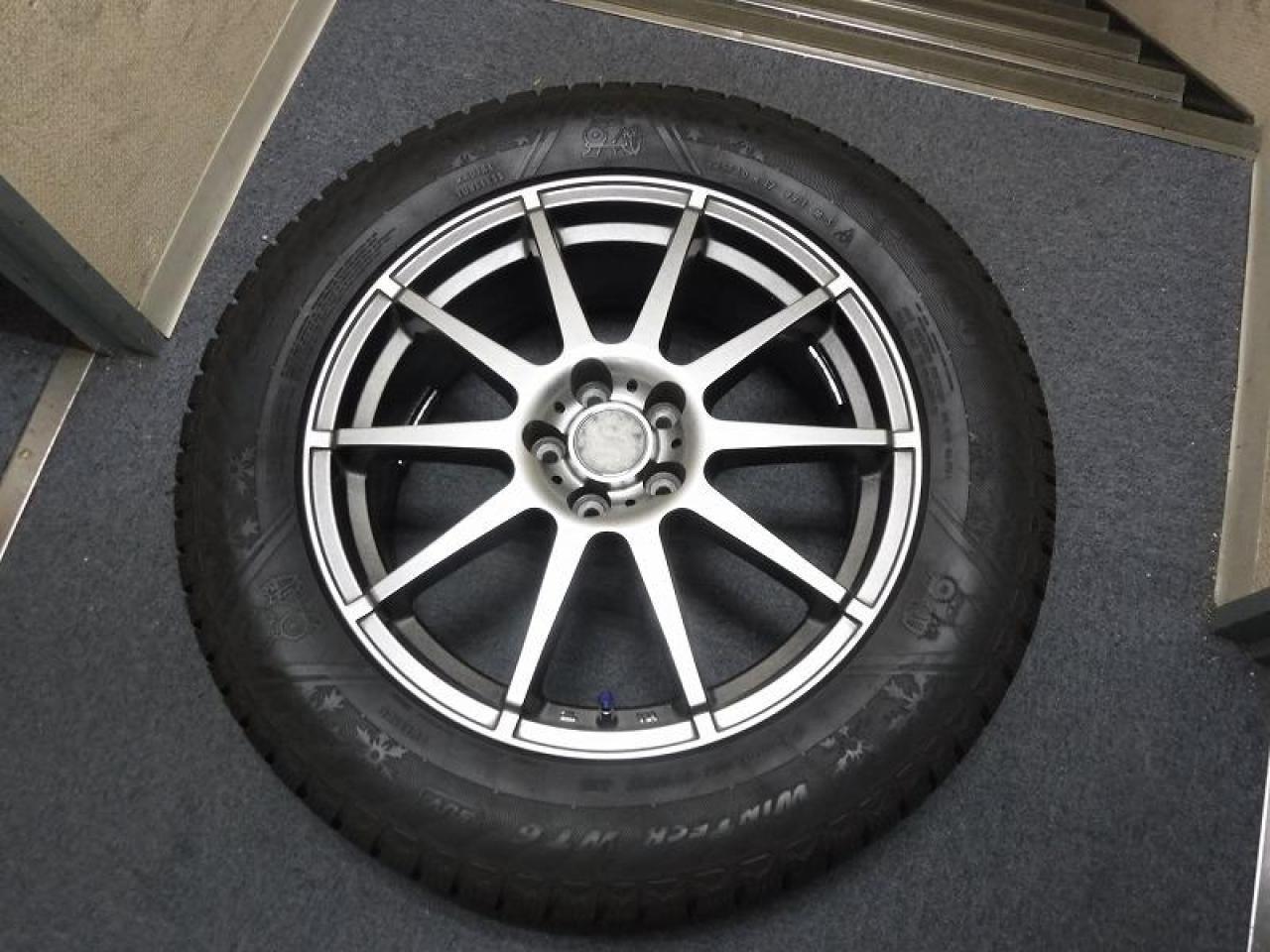 ♪キャンペーン値下げしました!♪4メーカー不明 10本スポークホイール + VIKING WINTECH WT6 | カー用品 スタッドレス ...