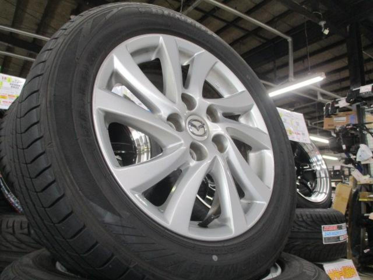 MAZDA プレマシー 純正ホイール + DUNLOP LEMANS Ⅴ | 中古品 | アップガレージ 千葉八千代店 | カー用品 タイヤ ...