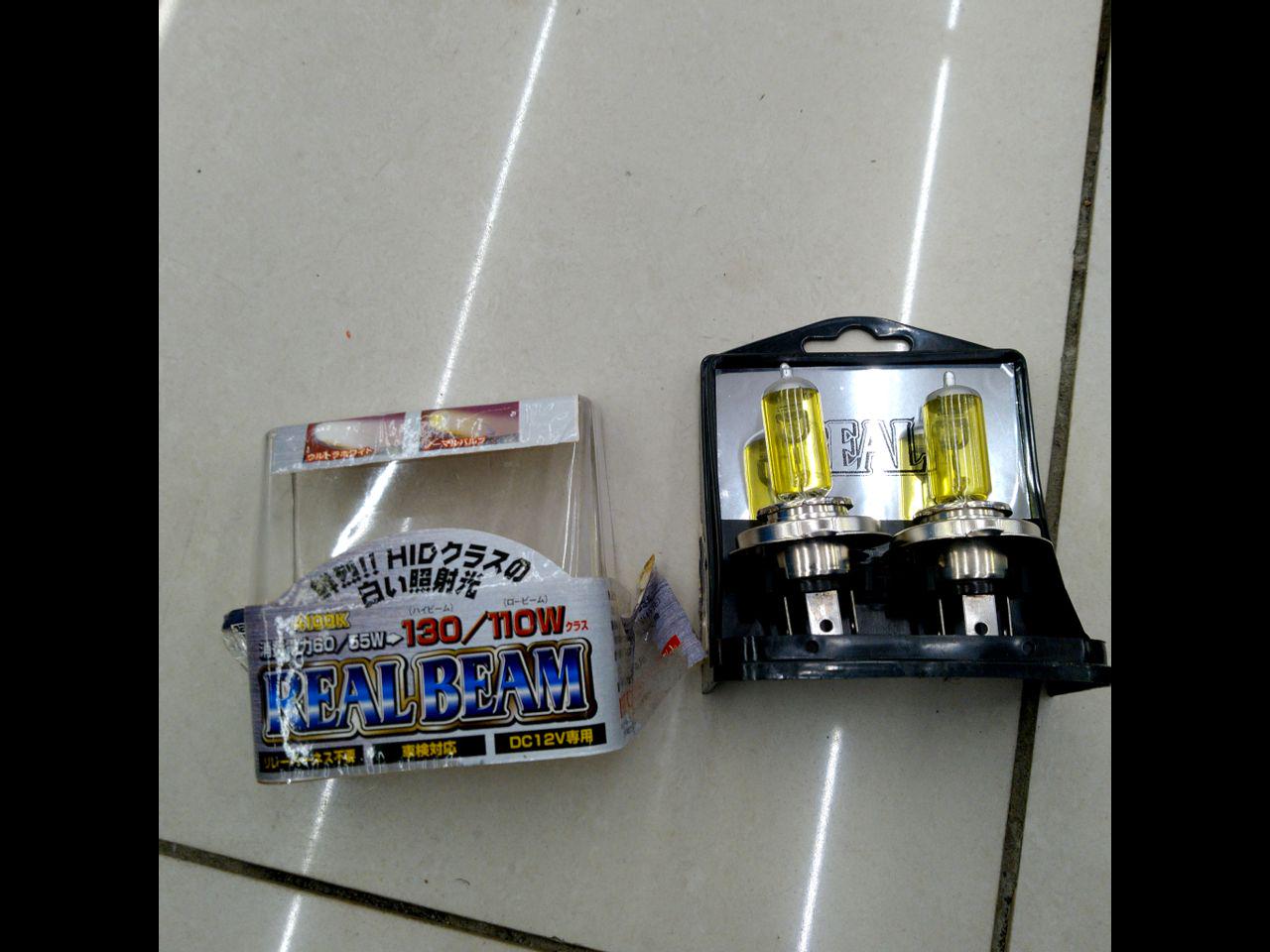 REALBEAM ハロゲンバルブ H4H/L イエロー | カー用品 バルブ・HID ハロゲンバルブを通販で購入する | 中古カー＆バイク用品 ...