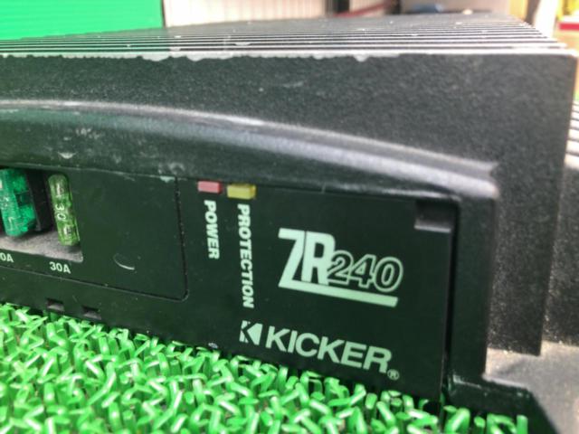 KICKER ZR240 ♪値下げしました♪ | 中古品 | アップガレージ 茨城神栖店 | カー用品 アンプを通販で購入する | 中古カー ...