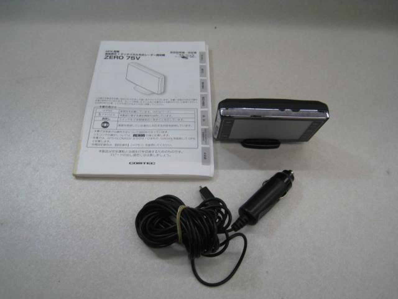 COMTEC ZERO 75V レーダー探知機 | 中古品 | アップガレージ 名古屋中川店 | カー用品 電装系 レーダー探知機を通販で購入する | 中古カー＆バイク用品の販売ならアップガレージ