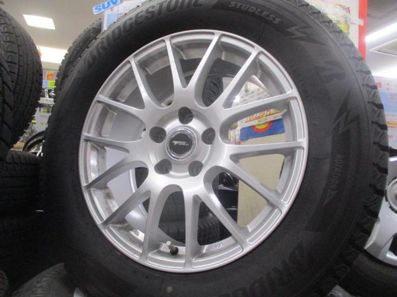 BRIDGESTONE(ブリヂストン) TOPRUN M7 + BRIDGESTONE(ブリヂストン) BLIZZAK DM-V3 225/65R17 | カー用品 スタッドレスタイヤホイール ...