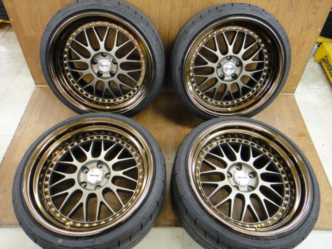★値下げしました!!★WORK MEISTER M1 + NITTO NT555 G2 | カー用品 タイヤホイールセット 19インチタイヤ ...