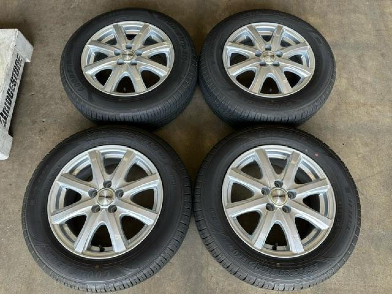 DUNLOP MACBES MB8 + GOODYEAR EfficientGrip ECO EG01 | カー用品 タイヤホイールセット ...