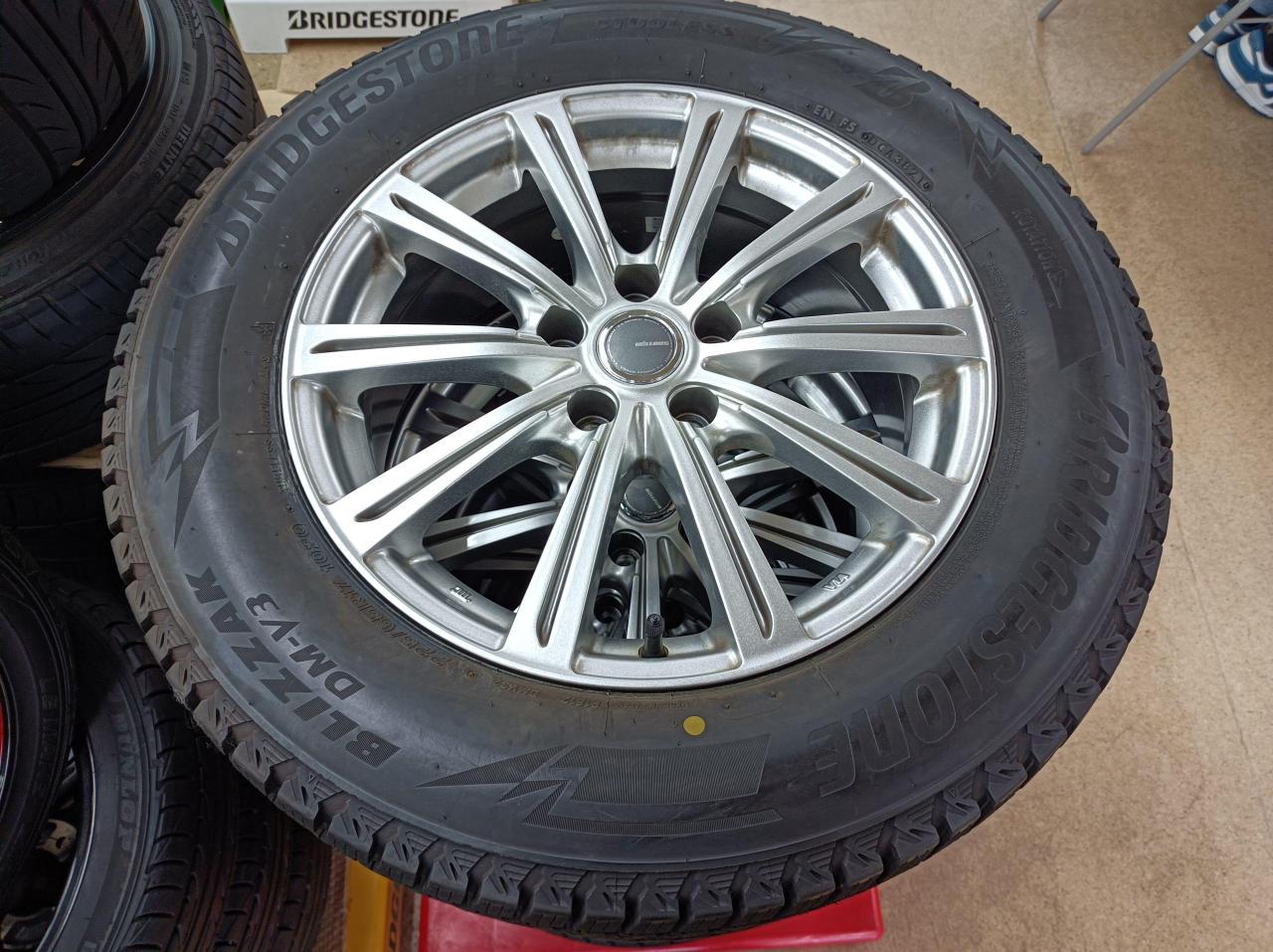 YOKOHAMA MiLLOUS PS + BRIDGESTONE BLIZZAK DM-V3 102Q | 中古品 | アップガレージ 松山 ...