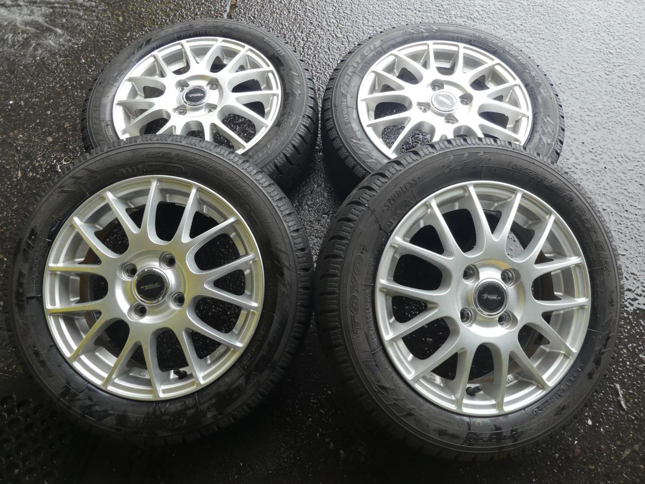 BRIDGESTONE TOP RUN M7 + TOYO GARIT GIZ (V12129) | カー用品 スタッドレスタイヤホイール ...