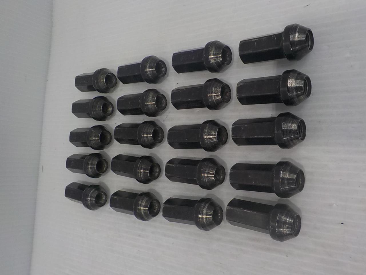 JURAN レーシングナットPRO ブラック M12×P1.25 20個セット | カー用品 タイヤホイール関連 取付ナットを通販で購入する ...