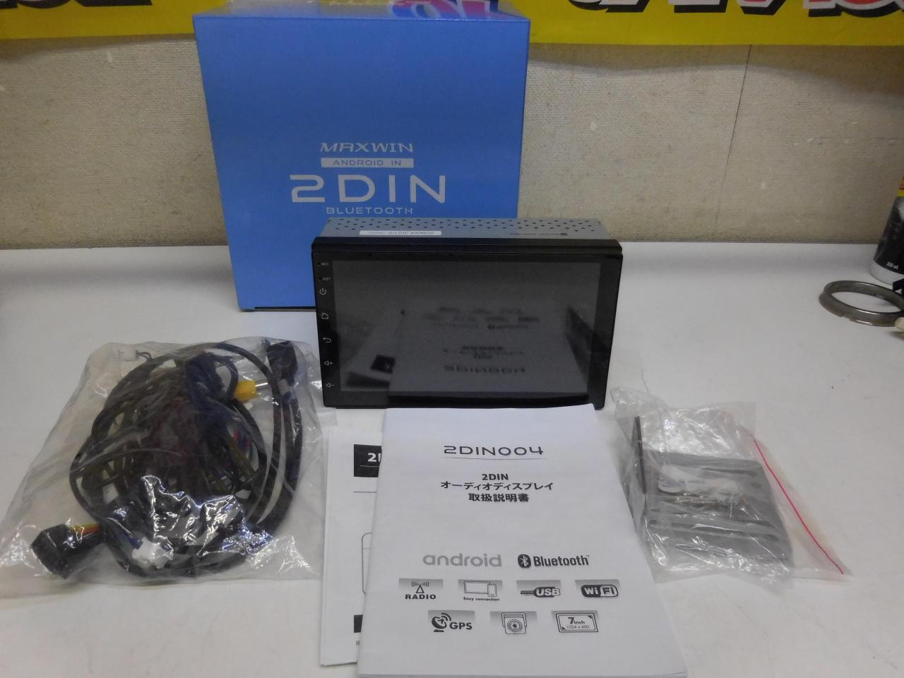 MAXWIN 2DIN デッキ オーディオ ディスプレイ アンドロイド/2DIN004 | 中古品 | アップガレージ 茨城取手店 | カー用品 カーナビ(単体・その他)を通販で購入する ...