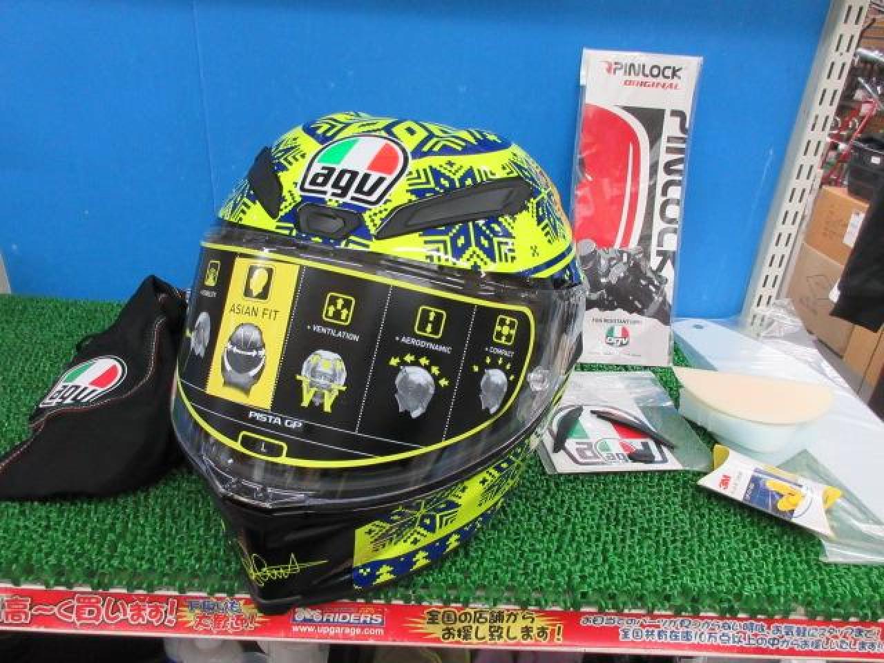 agv(エージーブイ) PISTA GP SNOWFLAKE LIMITED EDITION WINTER TEST2015 Lサイズ ...