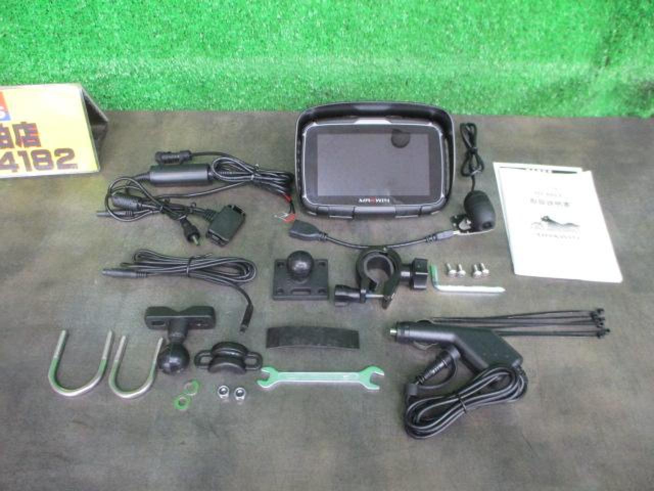 MAXWIN(マックスウィン) NV-A013 ドライブレコーダー付きバイク用アンドロイドパッド(ナビゲーション) | バイク用品 その他(バイク用品) その他バイク用品(二輪)を通販で購入 ...