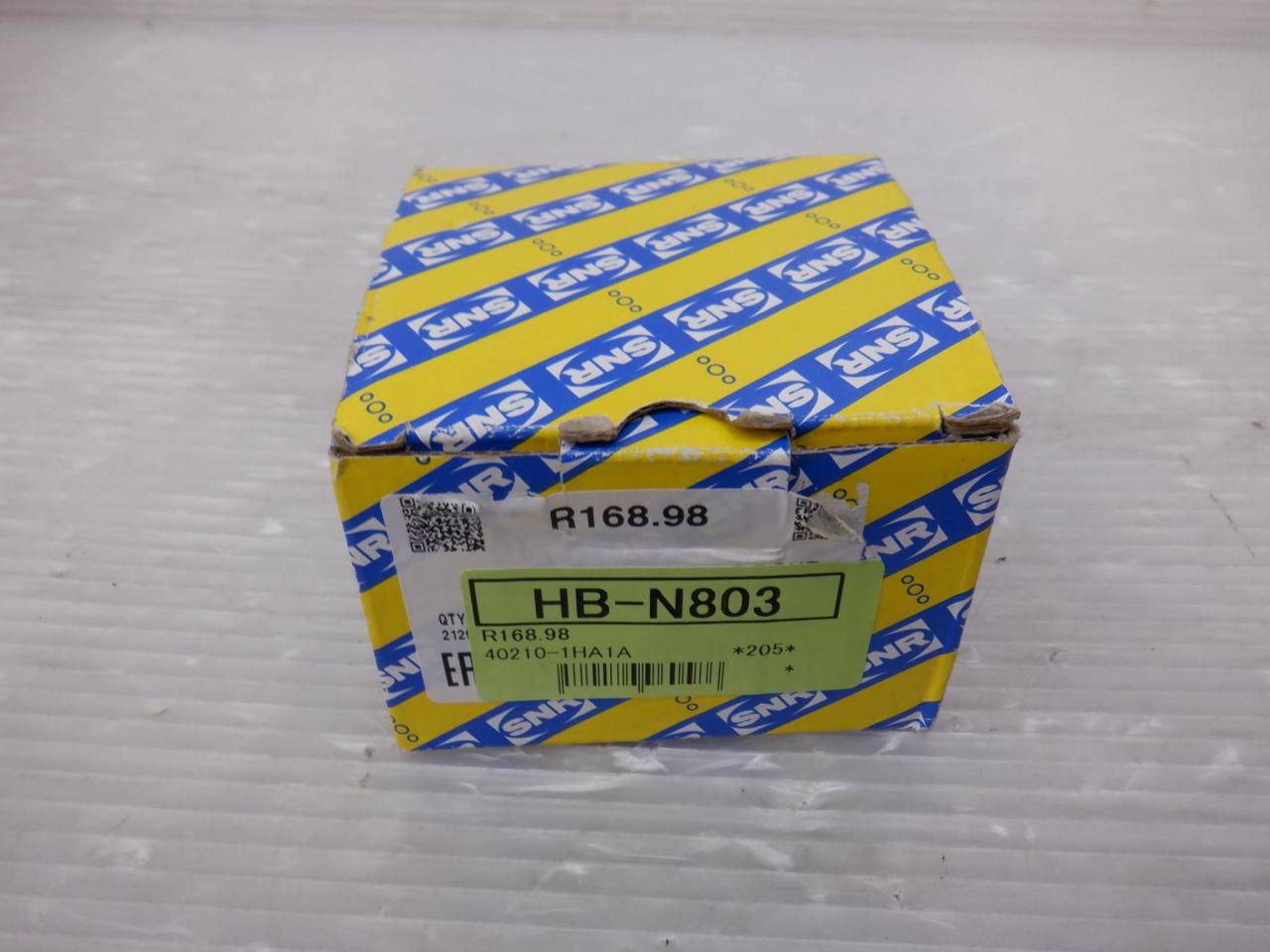 SNR フロントハブベアリング HB-N803 1個のみ E12/NE12 ノート ･K13/NK13 マーチ | 新古品 | アップガレージ 福岡博多店 | カー用品 その他(カー用品 ...