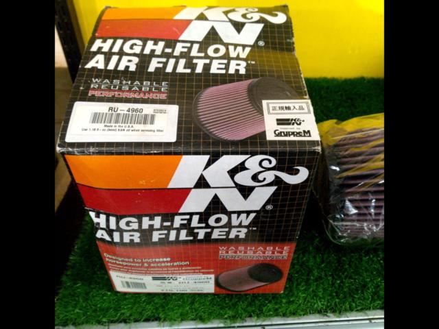 K&N HIGH-FLOW AIR FILTER | カー用品 吸気・排気系 その他吸気・排気系を通販で購入する | 中古カー＆バイク用品の ...