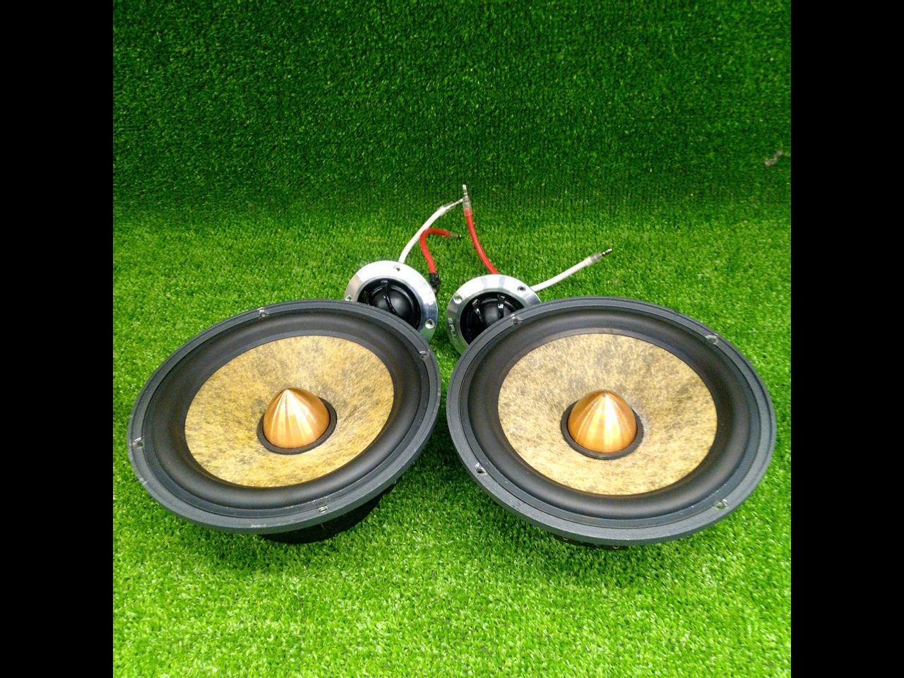 FLUX(フラックス) HT28R 2.8cmドームツィーター 左右セット + FLUX(フラックス) T160R2 16.5cmミッドレンジ ...