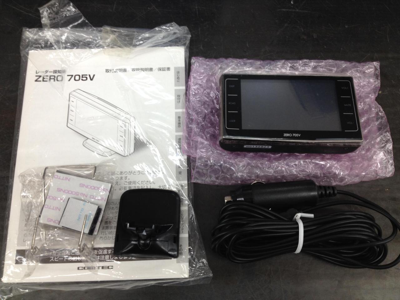 COMTEC ZERO705V レーダー探知機 2018年モデル | カー用品 電装系 レーダー探知機の通販 | アップガレージ 中古カー＆バイク用品の買取・販売専門店