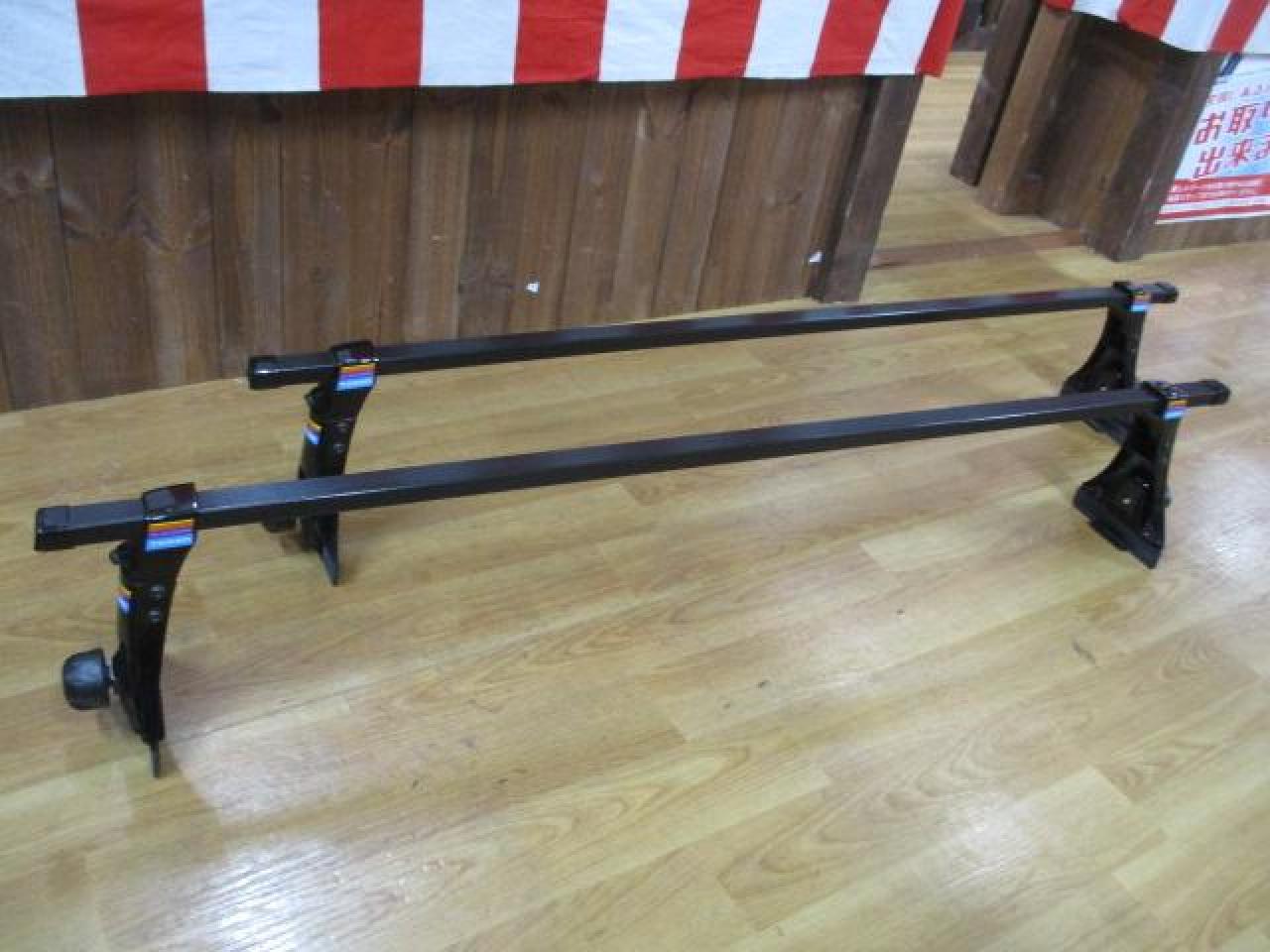 TERZO EF4+EB6 雨どい付車ハイルーフ用ベースキャリアフット・バーセット | 中古品 | アップガレージ 仙台名取店 | カー用品 キャリアを通販で購入する | 中古カー＆バイク用品 ...