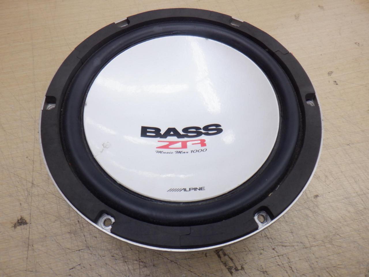 値下げしました!ALPINE(アルパイン) BASS ZR | 中古品 | アップガレージ 大阪住之江店 | カー用品 スピーカー サブ ...