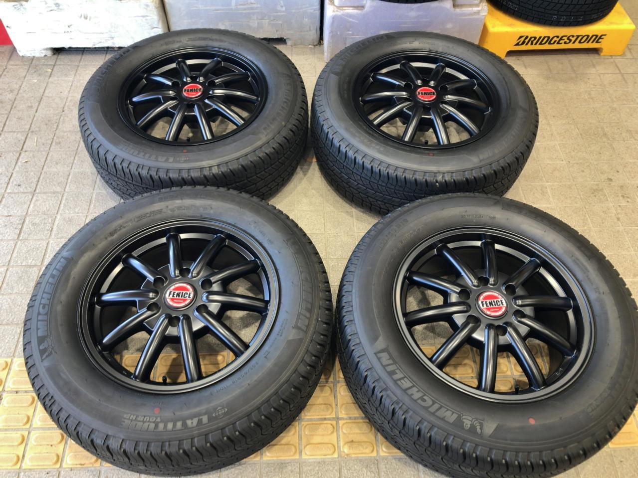 Algernon FENICE RX1 + MICHELIN LATITUDE TourHP♪値下げしました♪ | カー用品 タイヤホイール ...